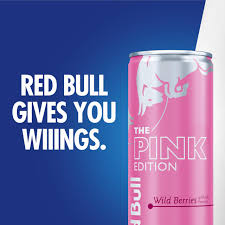 RED BULL 4 PACK (8.4 oz cans) "Pink Edition, Wild Berries" – Volusia ...