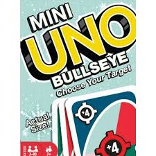 MATTEL MINI UNO BULLSEYE CARD GAME 1 pack – Volusia Coupon Queens