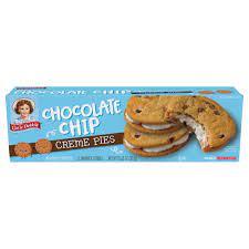 LITTLE DEBBIE SNACK CAKES 8 count "Chocolate Chip Creme Pies" – Volusia ...