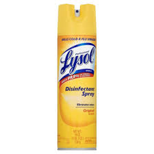 LYSOL DISINFECTANT SPRAY 19 oz "Lemon Breeze" – Volusia Coupon Queens