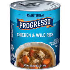 PROGRESSO SOUP 19 oz "Chicken & Wild Rice" – Volusia Coupon Queens